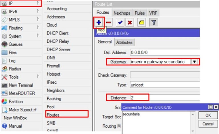 Mikrotik - Configuração de Failover via Netwatch - Blog - Ravel